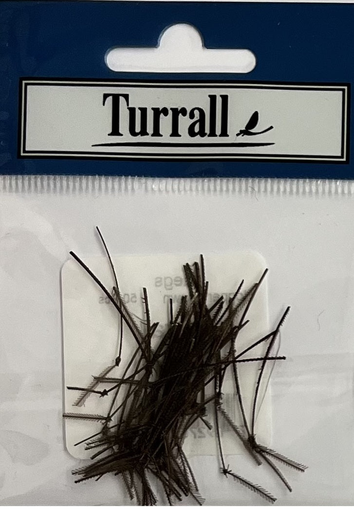 TERRESTRIAL FLY LEGS BROWN – H Turrall & Co Ltd