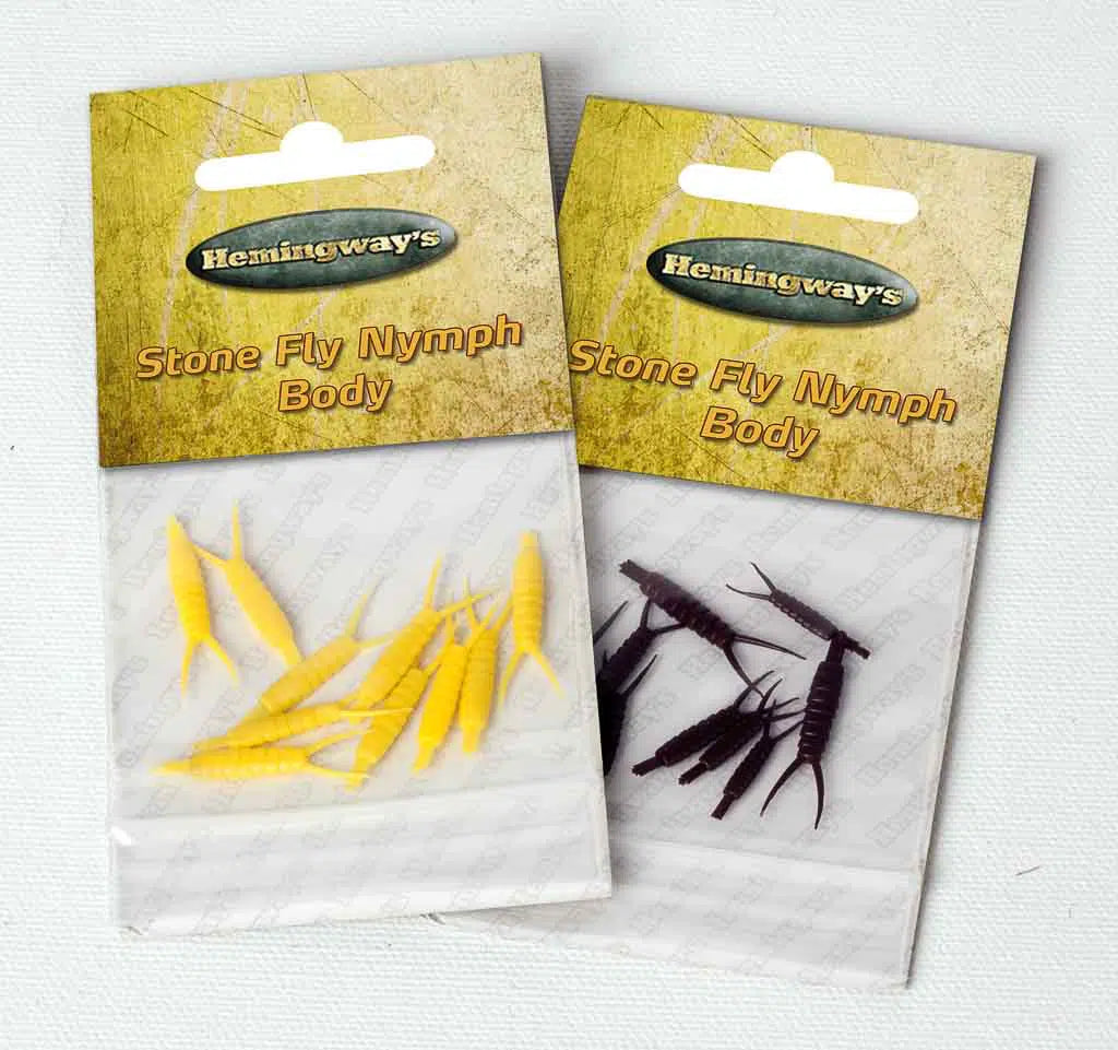 Realistic Stonefly Nymph Body with Tails – H Turrall & Co Ltd