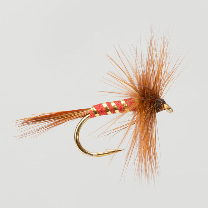DRY HACKLED FLY RED SPINNER – H Turrall & Co Ltd